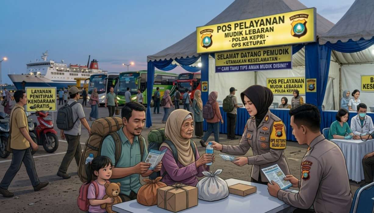 Ini Tips Aman Mudik Lebaran dari Polda Kepri, Simak Poinnya ...